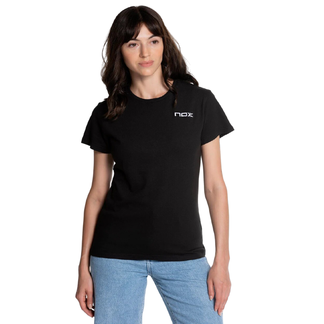Nox Basic Shirt W Mujer Black – Padel House Shop