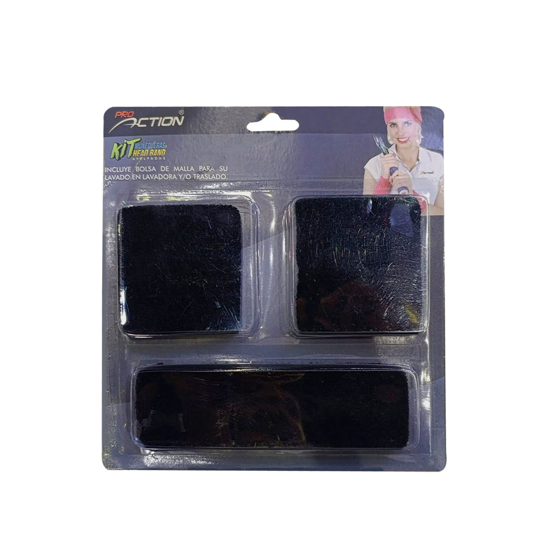 Pro Action PRO B1301 Headband and Wristband – Padel House Shop