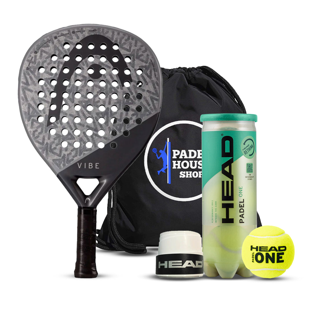 Head Vibe Padel Racket 2025 Grey/Black – Padel House Shop